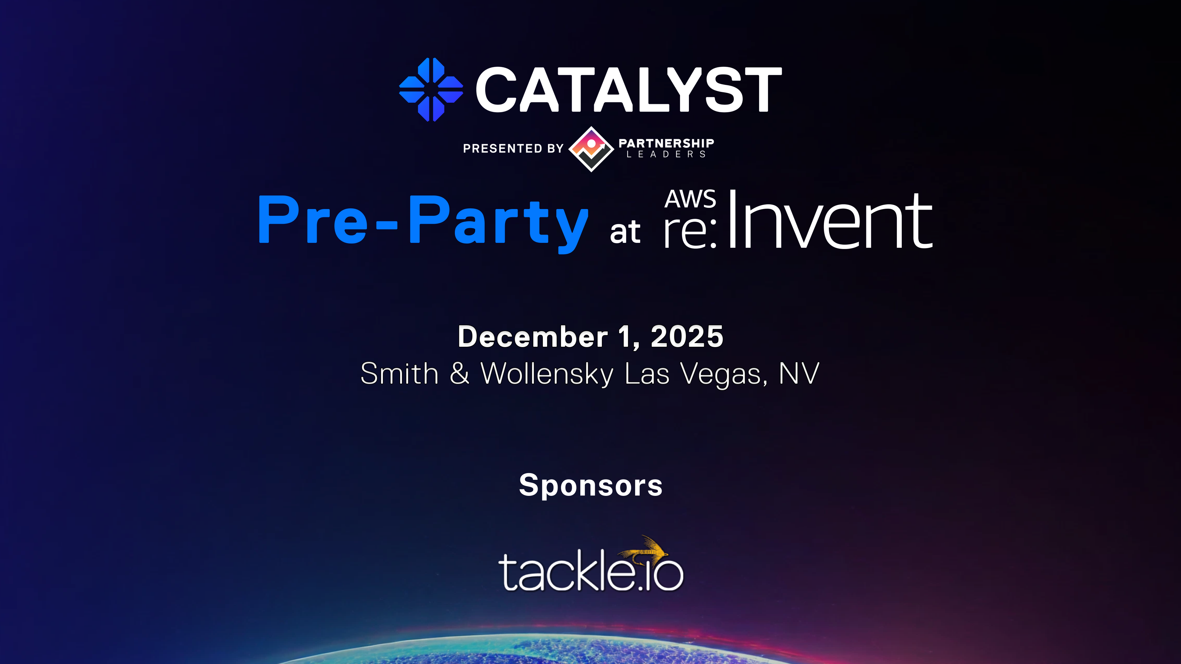 Catalyst: Pre-Party at AWS re:Invent